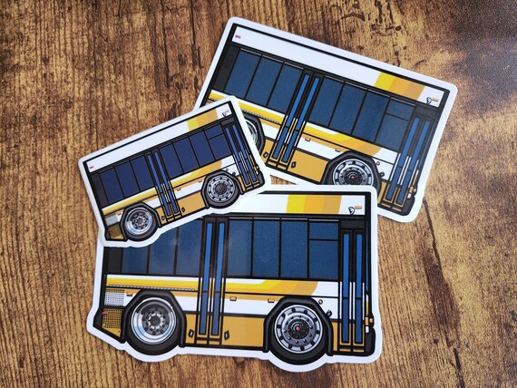 Chub Bus Hawaii Bus Sticker | Etsy