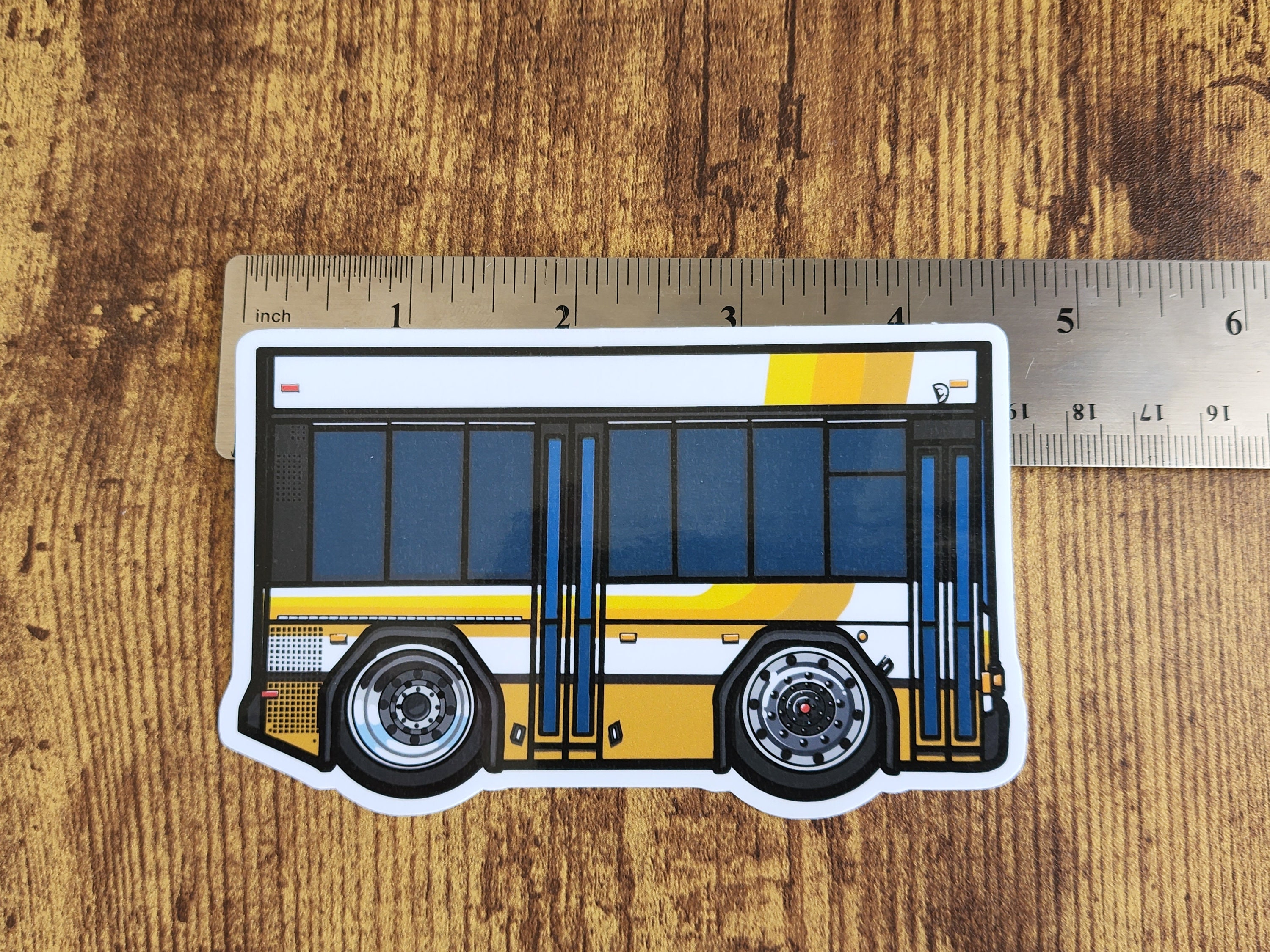 Chub Bus Hawaii Bus Sticker - Etsy