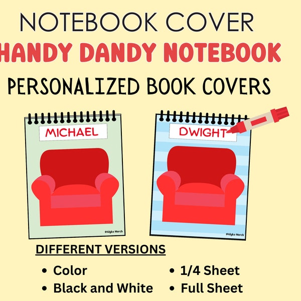 Handcrafted Handy Dandy Notebooks - Etsy