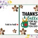 Printable Teacher Appreciation Card, Foldable 5x7, Thank You Card for ...