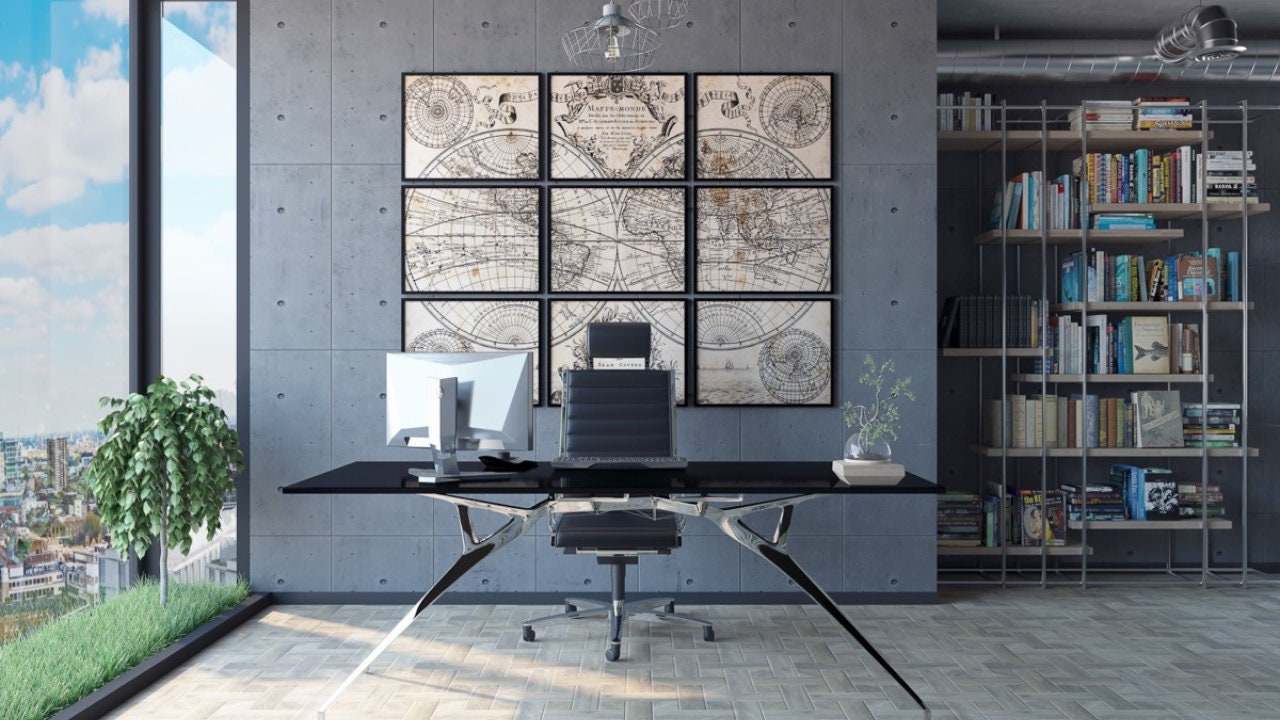 Masculine Zoom Background 14 - Etsy