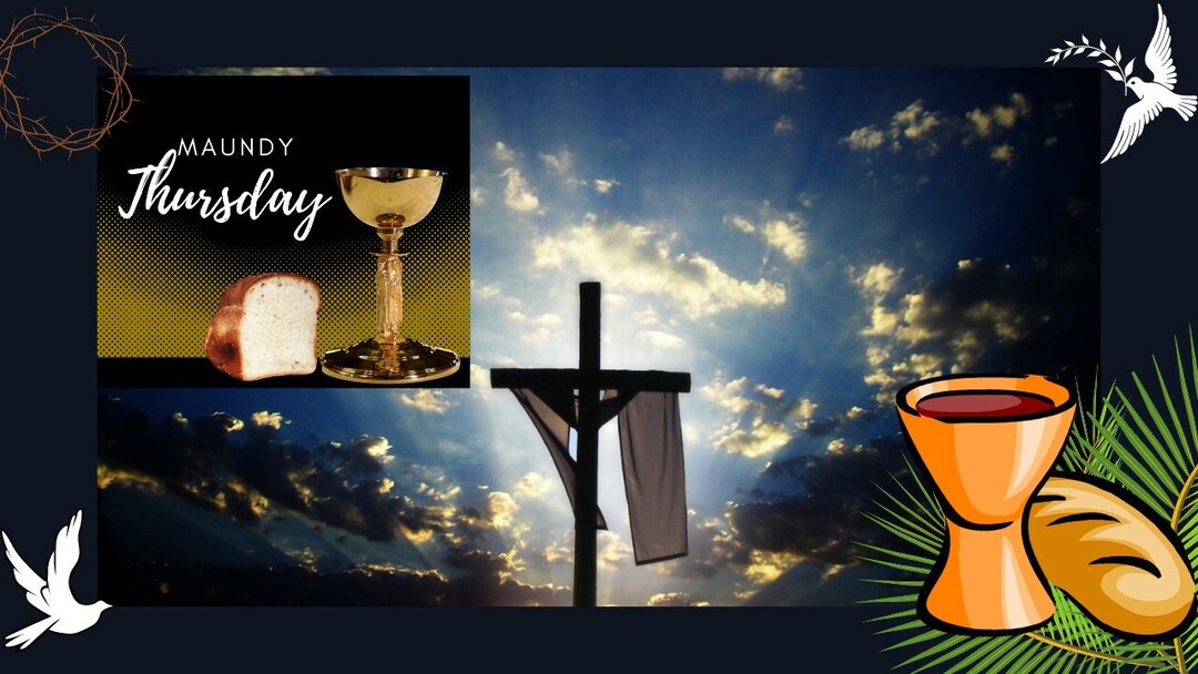 Cross Lenten Zoom Background 1 - Etsy