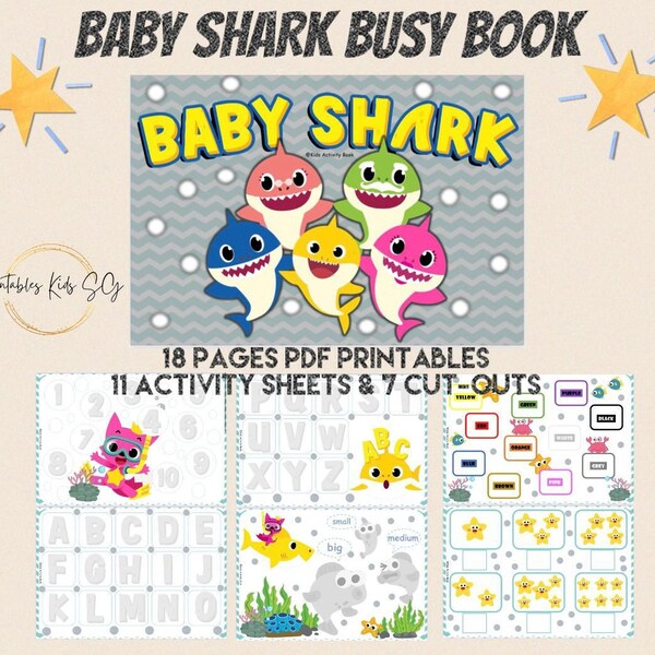 Busy Book Printable - Etsy