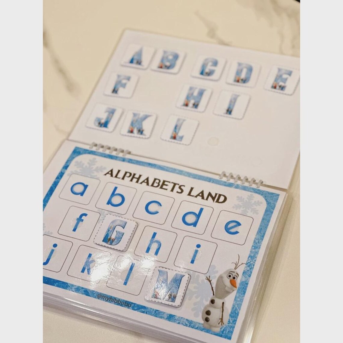 Printable - Frozen Elsa Busy Book Quiet Book Printable Preschool ...