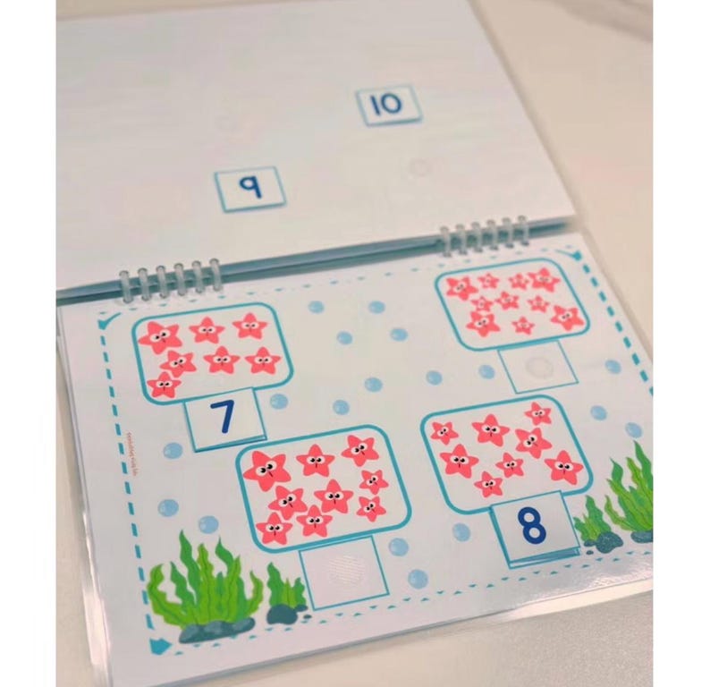 Printable BB Shark Busy Book | Toddler Homeschool Activity Worksheets ...