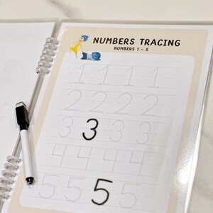 Printable - Inside-out 2 Tracing Activity Book Busy Book Quiet Book ...