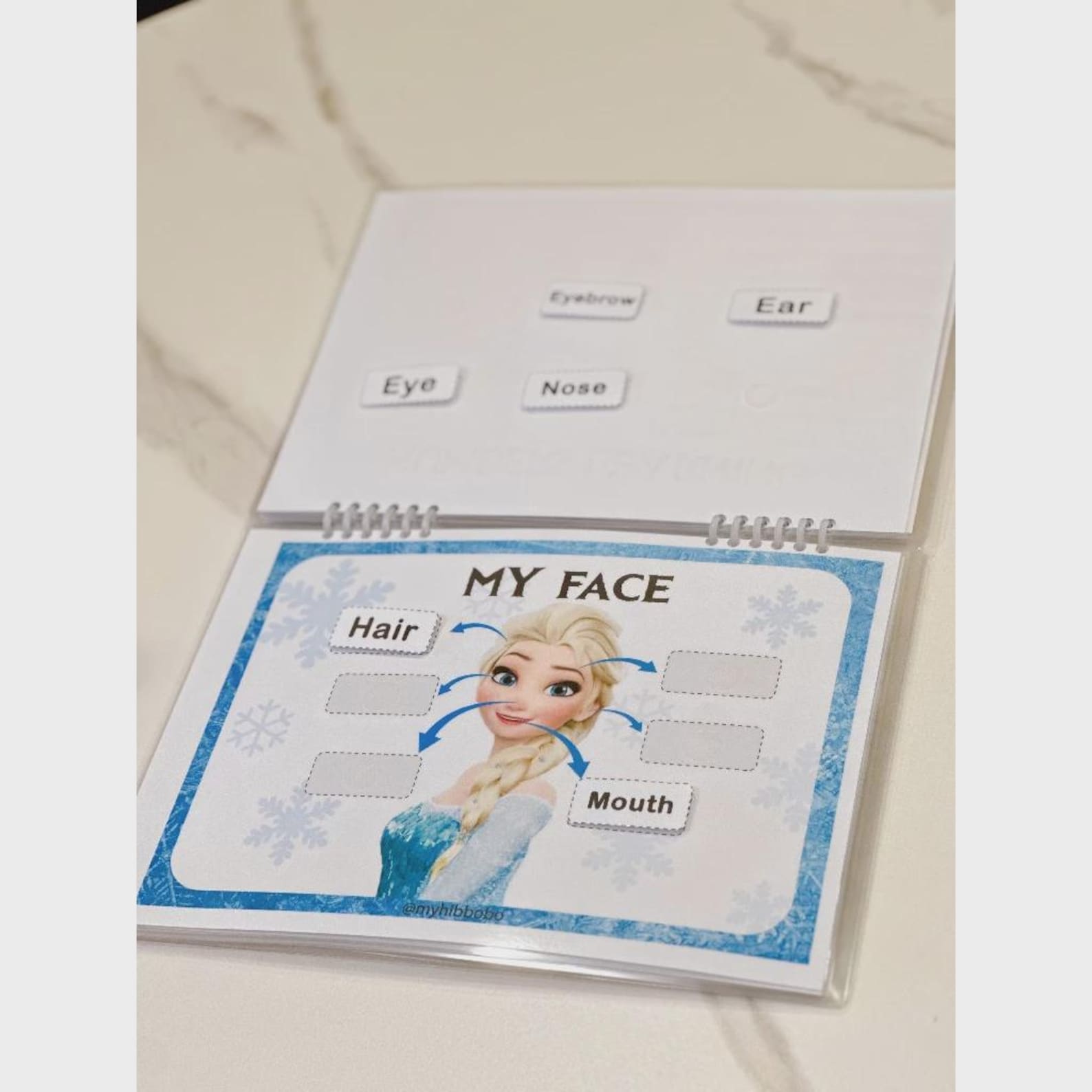Printable - Frozen Elsa Busy Book Quiet Book Printable Preschool ...