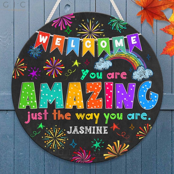You Are Amazing Sign - Etsy