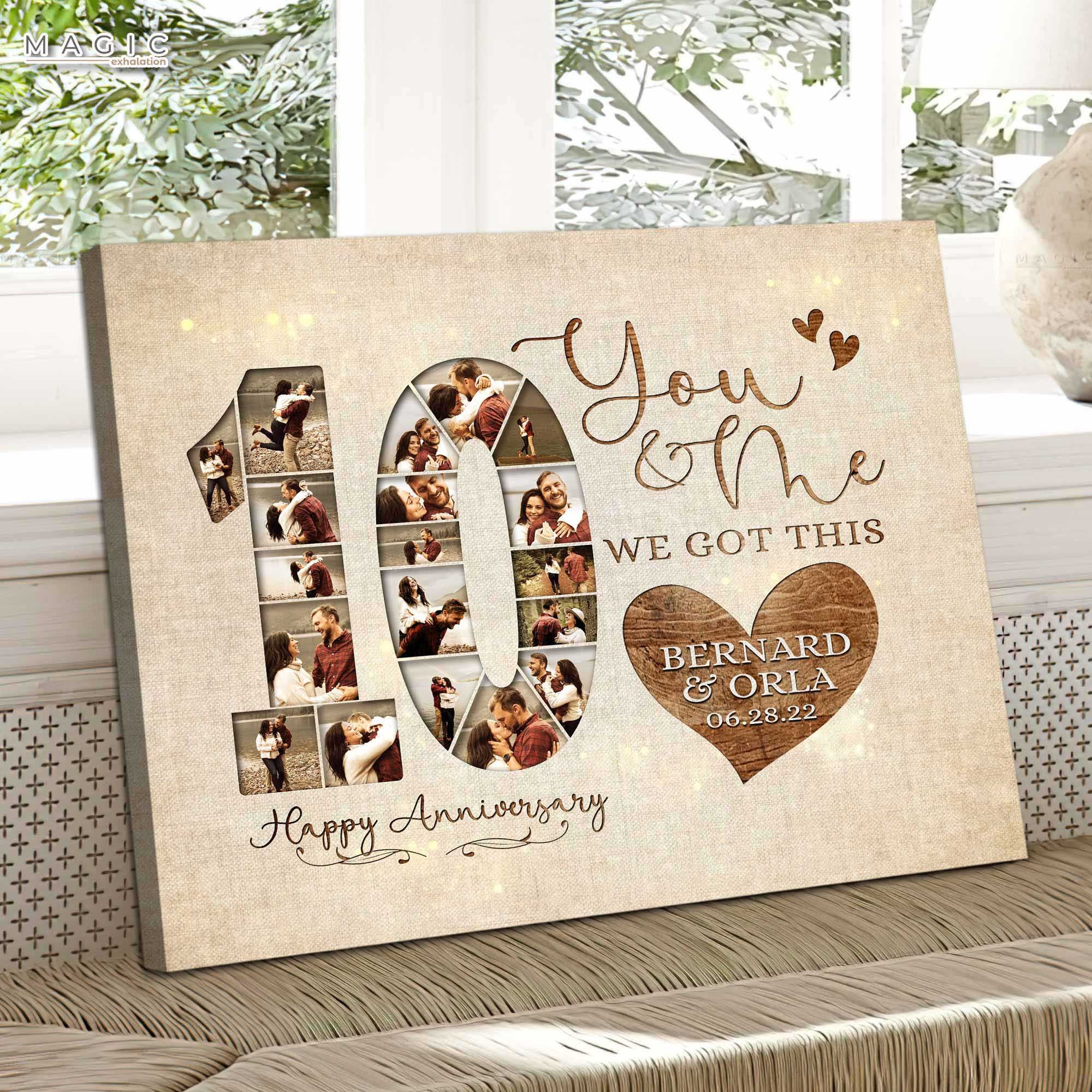 10th Anniversary Gift For Husband