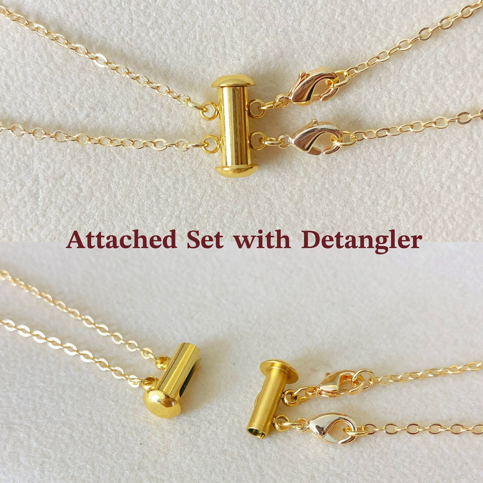 Capricorn Planet Necklace, Zodiac Layered Necklace Set, Saturn Crystal ...