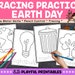 Earth Day Tracing Practice Worksheets, Fine Motor Skills Practice, Pre ...