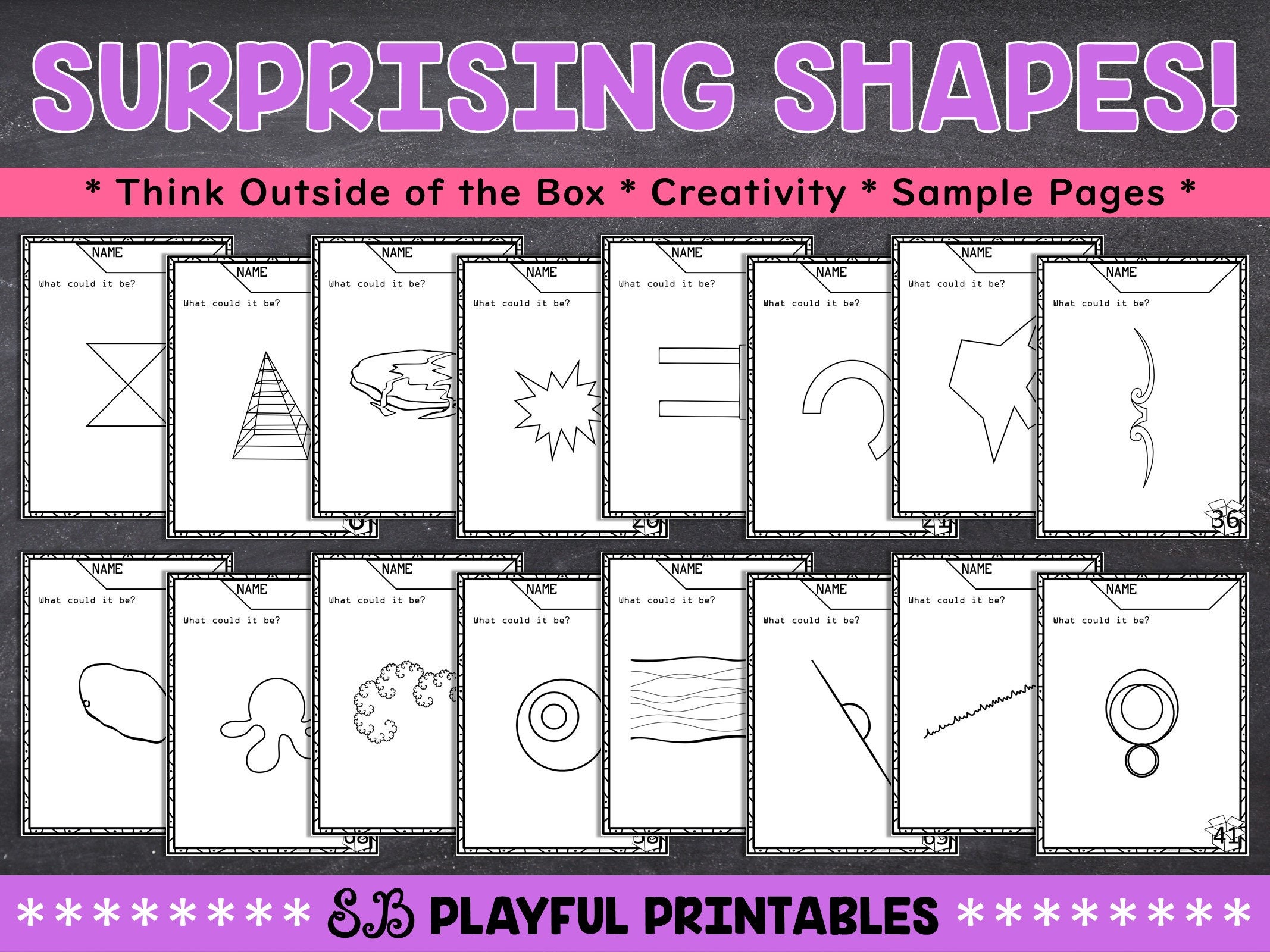 Flexible Thinking Activities for Kids, Creative Drawing and Writing ...