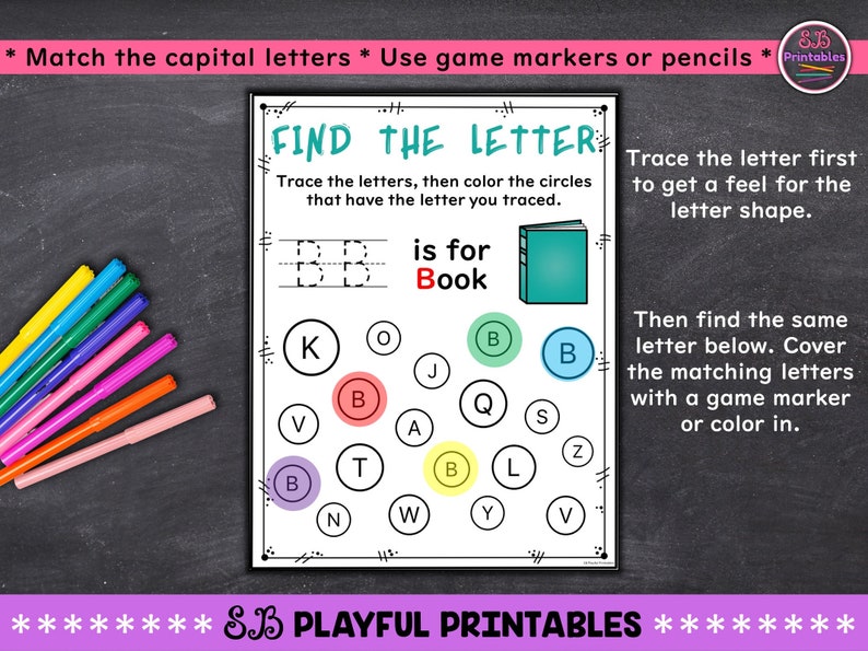 Upper Case Letter Recognition Printables, Alphabet Printables and ...