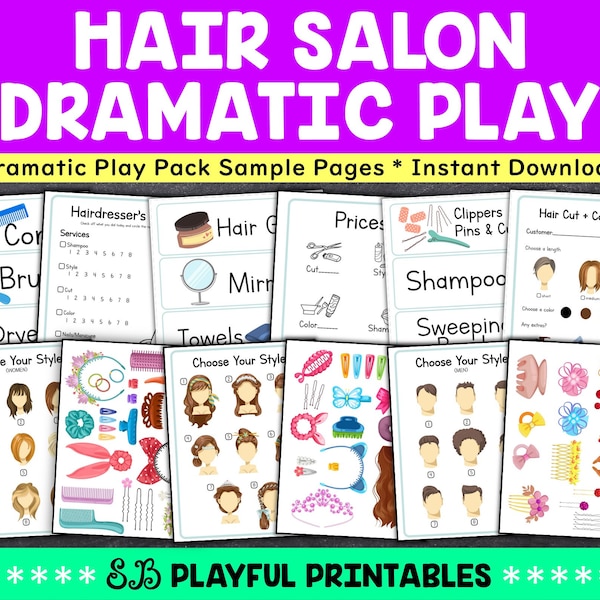 Pretend School Printables - Etsy