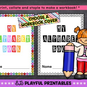 Alphabet Handwriting Practice Worksheets, Letter Tracing and Writing ...