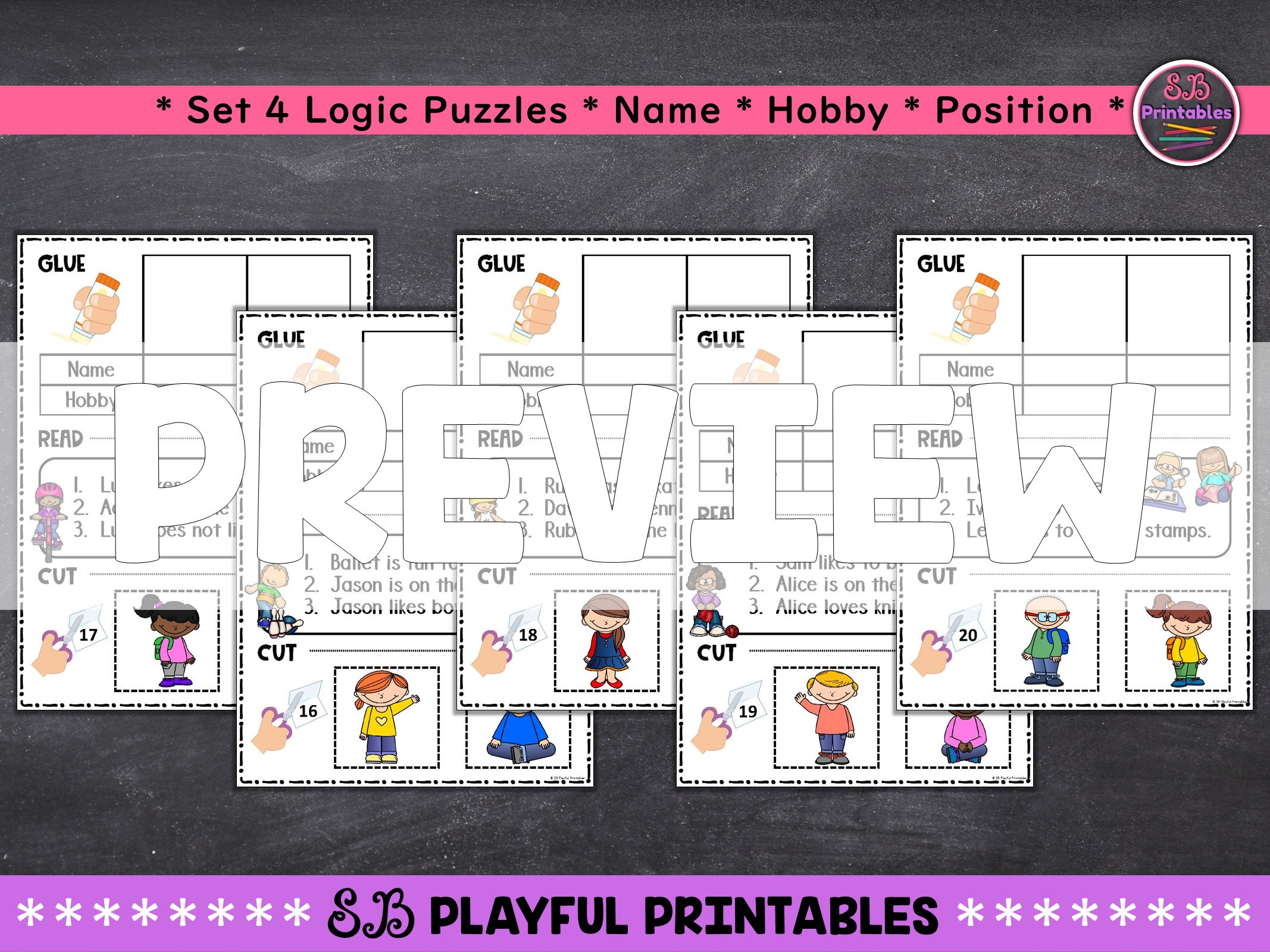 Logic Puzzles for Kids, Problem Solving Brain Teasers for Kids ...