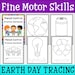 Earth Day Tracing Practice Worksheets, Fine Motor Skills Practice, Pre ...