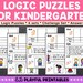 Logic Puzzles for Kids, Problem Solving Brain Teasers for Kids ...