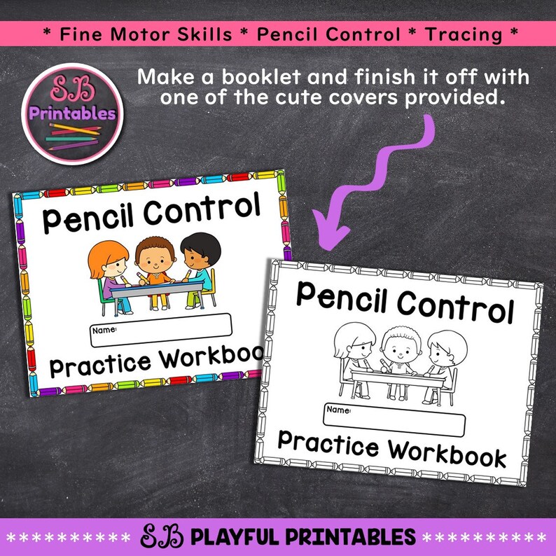 Tracing Practice Worksheets, Fine Motor Skills Practice, Pre-writing ...