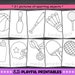 Sports Tracing Practice Worksheets, Fine Motor Skills Practice, Pre ...