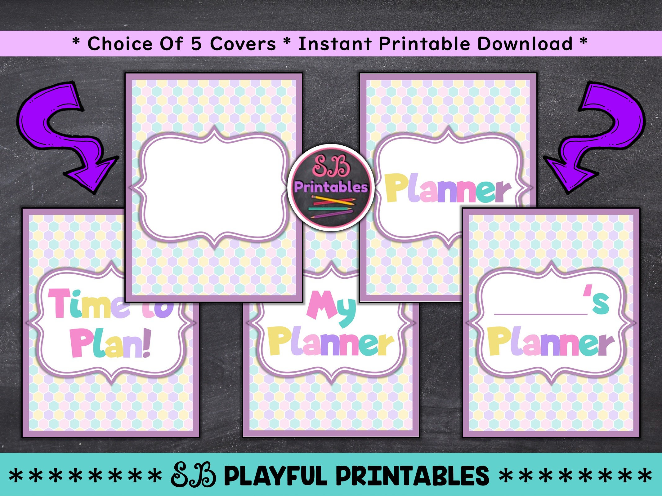 Printable Daily Planner for Kids, Pastel Planner for Kids, Sunday and ...