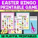 Easter Bingo Game for Kids and Adults, Easter Printable Game, Easter ...