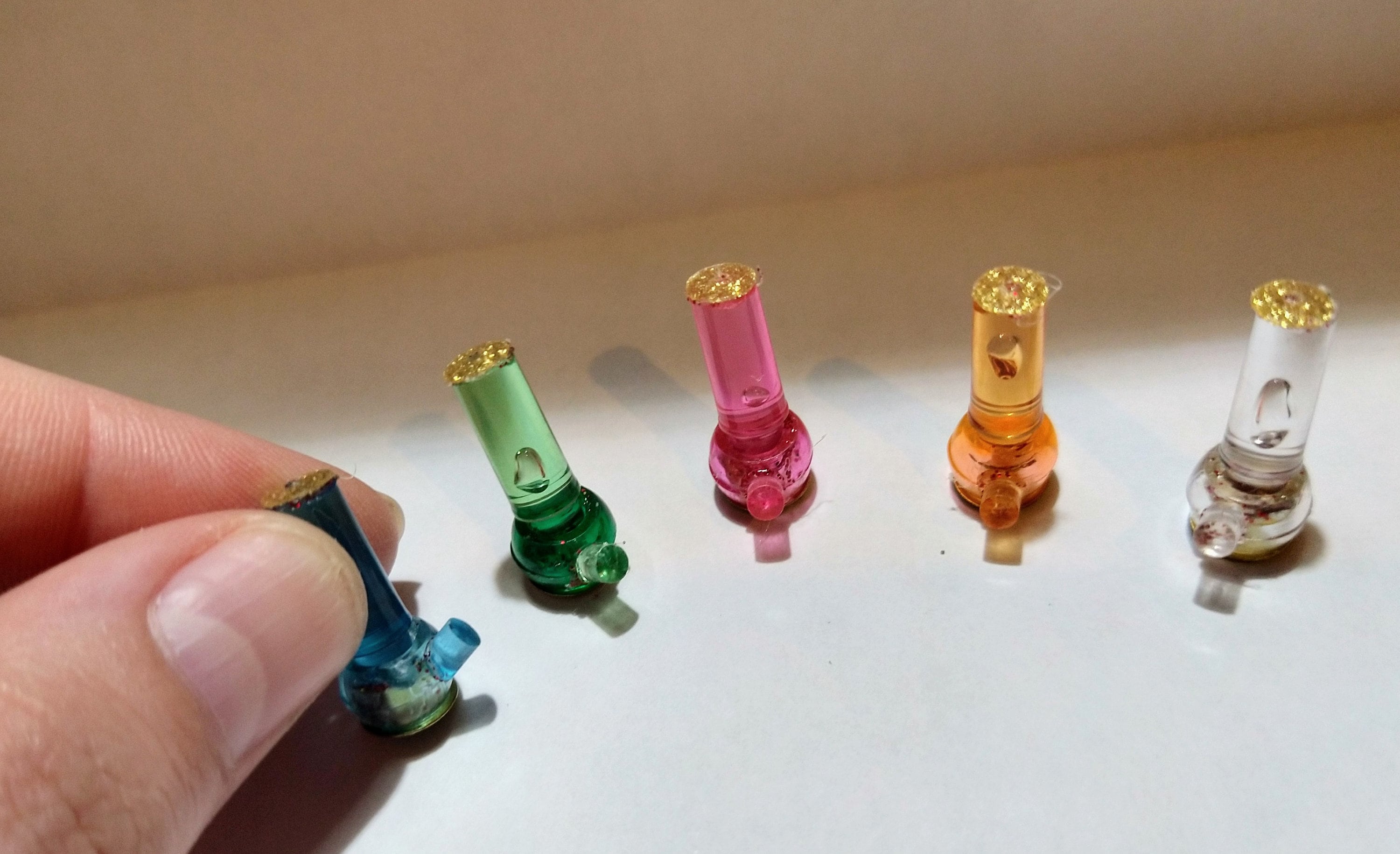 HANDMADE Miniature Fake Bong AND Pipe - Use for Display, Miniature ...