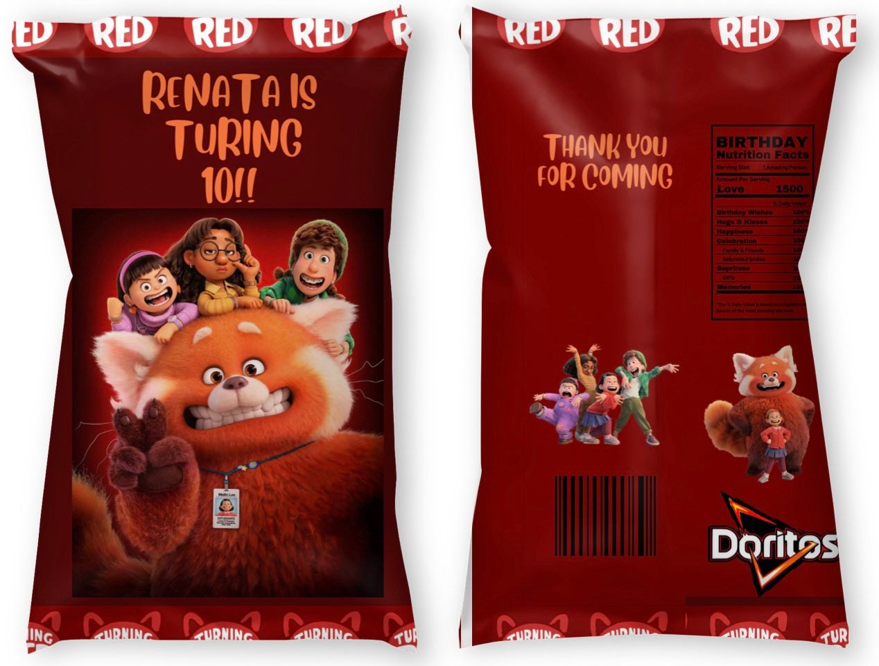 Customizable Chip Bag - Etsy