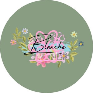 Blanche Labels: Circular Logo Stickers - Elevate Your Celebrations ...