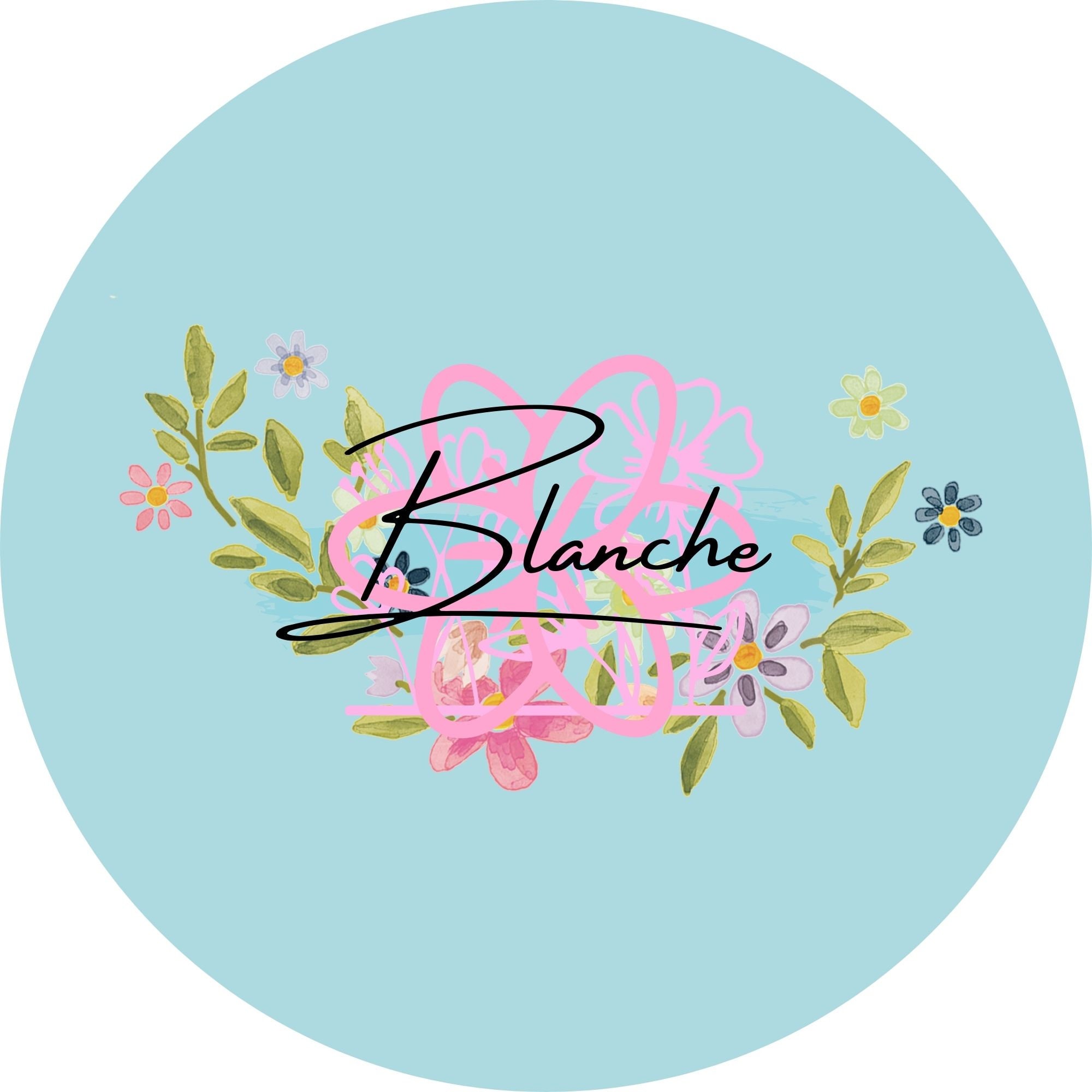 Blanche Labels: Circular Logo Stickers - Elevate Your Celebrations ...