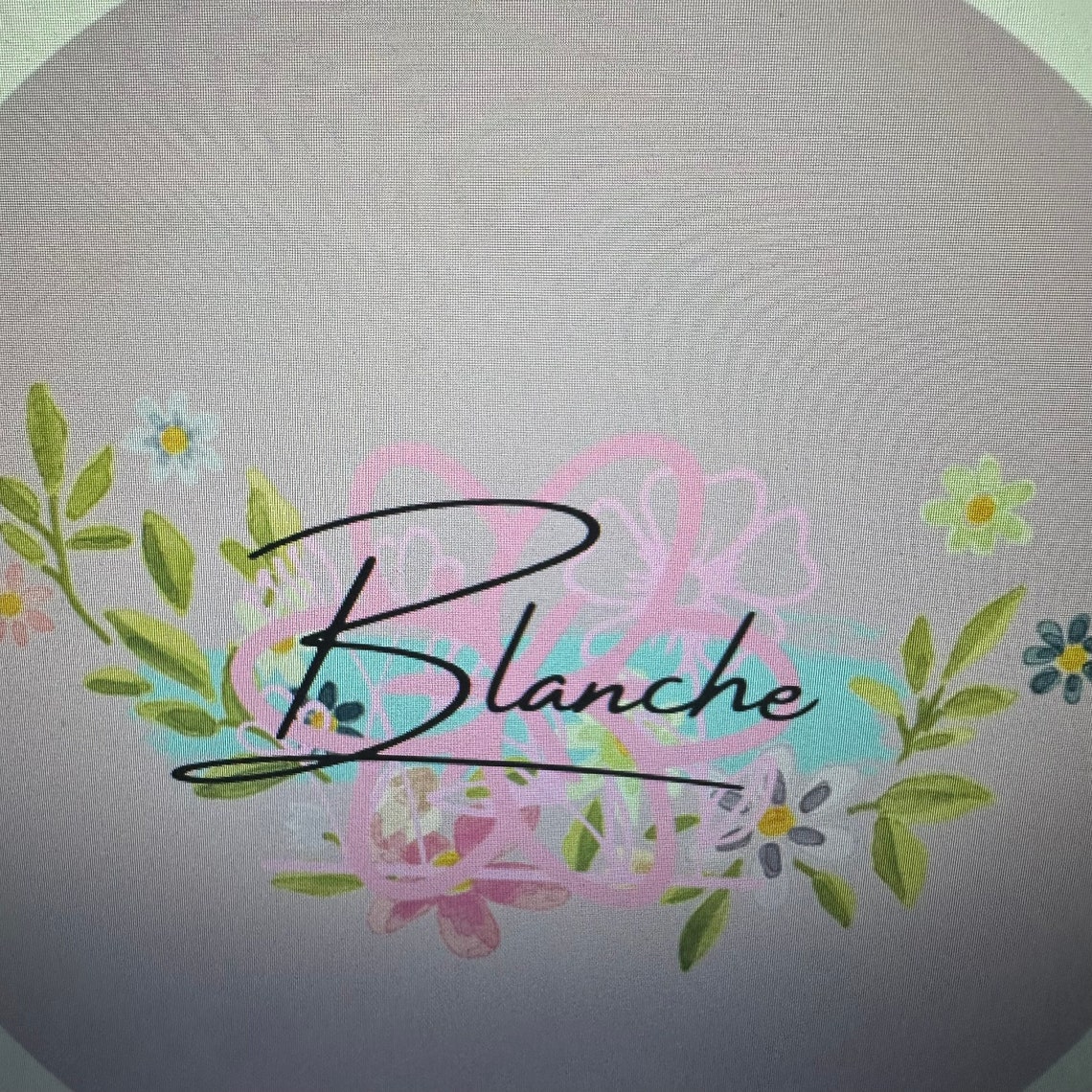 Blanche Labels: Circular Logo Stickers - Elevate Your Celebrations ...