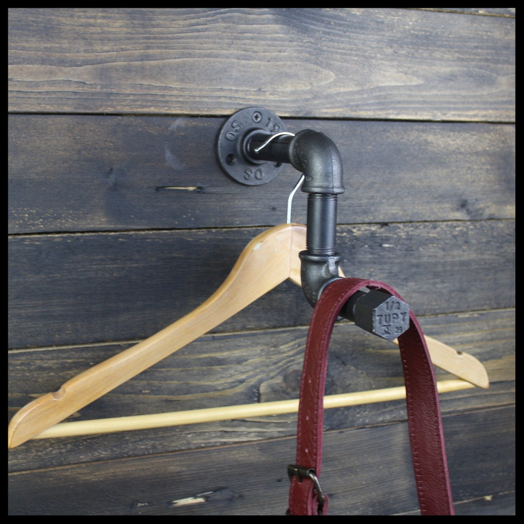 Industrial Style Wall Hook, Dressing Room Layout, Hook, Hanger Bar ...