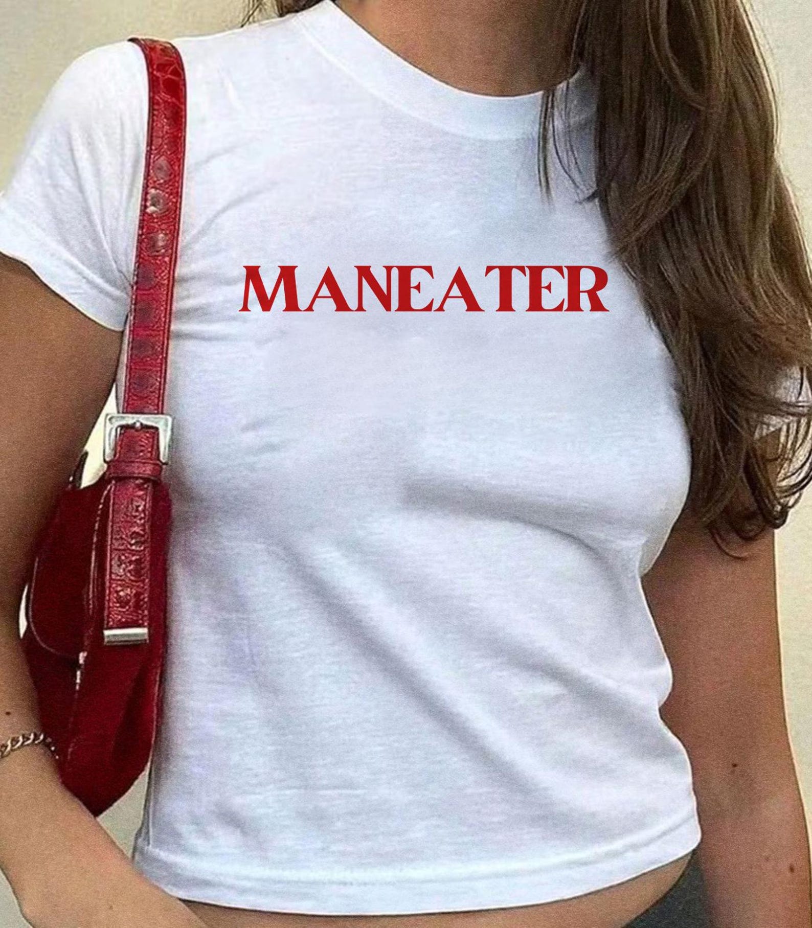 MANEATER: Soft Tee Y2k Trendy Top Gift for Girls - Etsy
