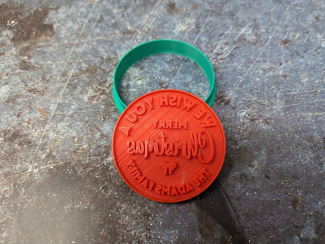 Custom We Wish You A Merry Christmas Cookie Cutter - Etsy