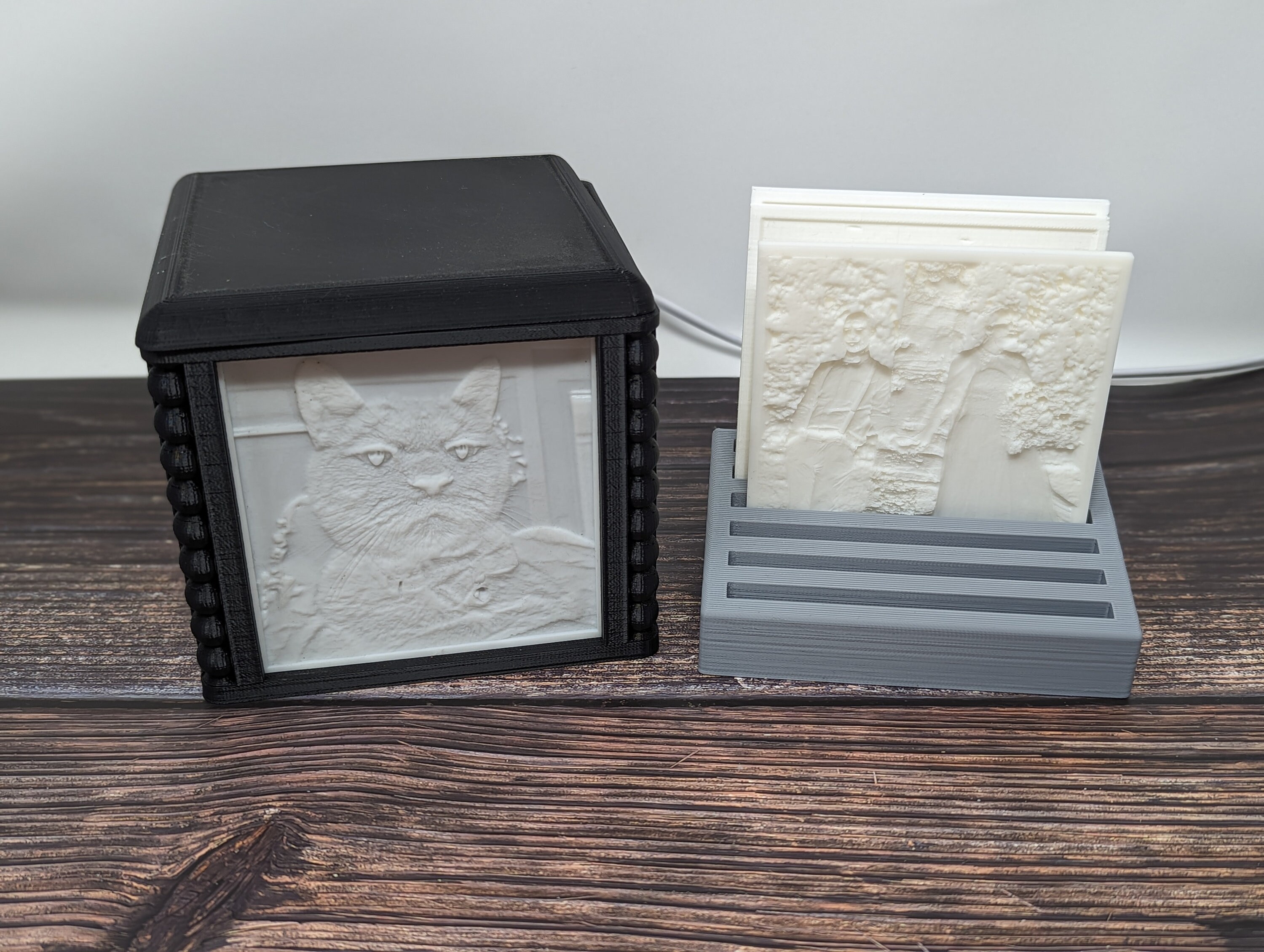 Custom Lithophane Box / 3D Printed Picture / 9 Pictures - Etsy