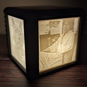 Custom Lithophane Box / 3D Printed Picture / 9 Pictures - Etsy