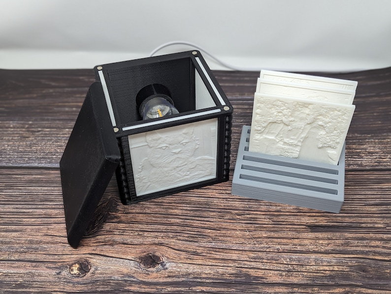 Custom Lithophane Box / 3D Printed Picture / 9 Pictures - Etsy
