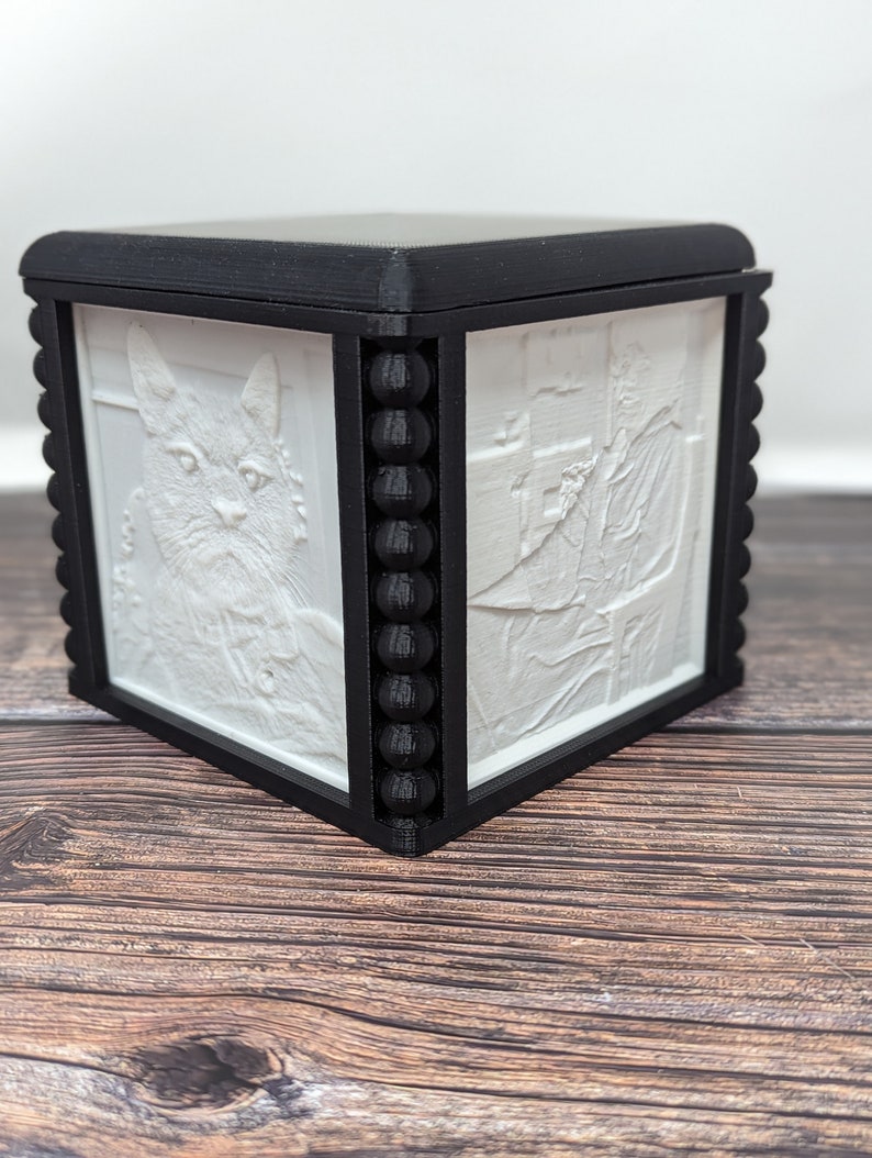 Custom Lithophane Box / 3D Printed Picture / 9 Pictures - Etsy