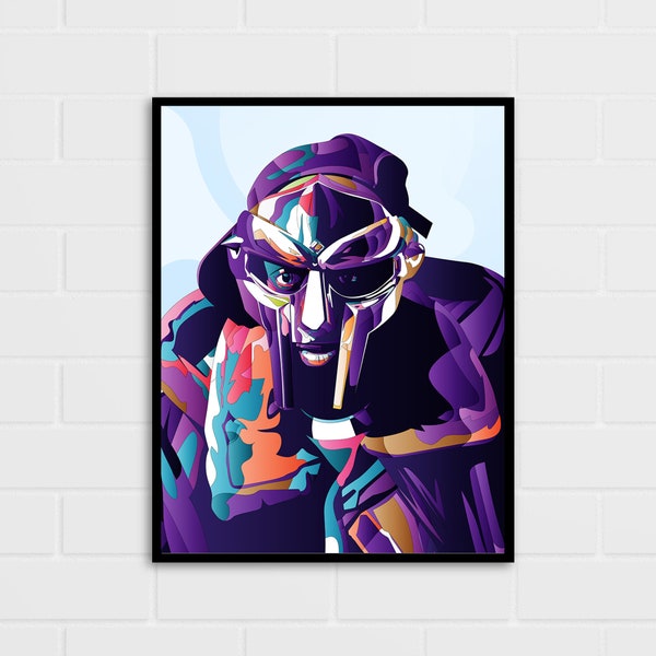 Mf Doom Poster - Etsy