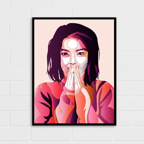 Bjork Print - Etsy