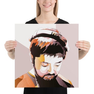 Nujabes Poster Hip Hop Wall Decor Poster Jun Seba - Etsy
