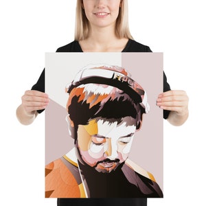 Nujabes Poster Hip Hop Wall Decor Poster Jun Seba - Etsy
