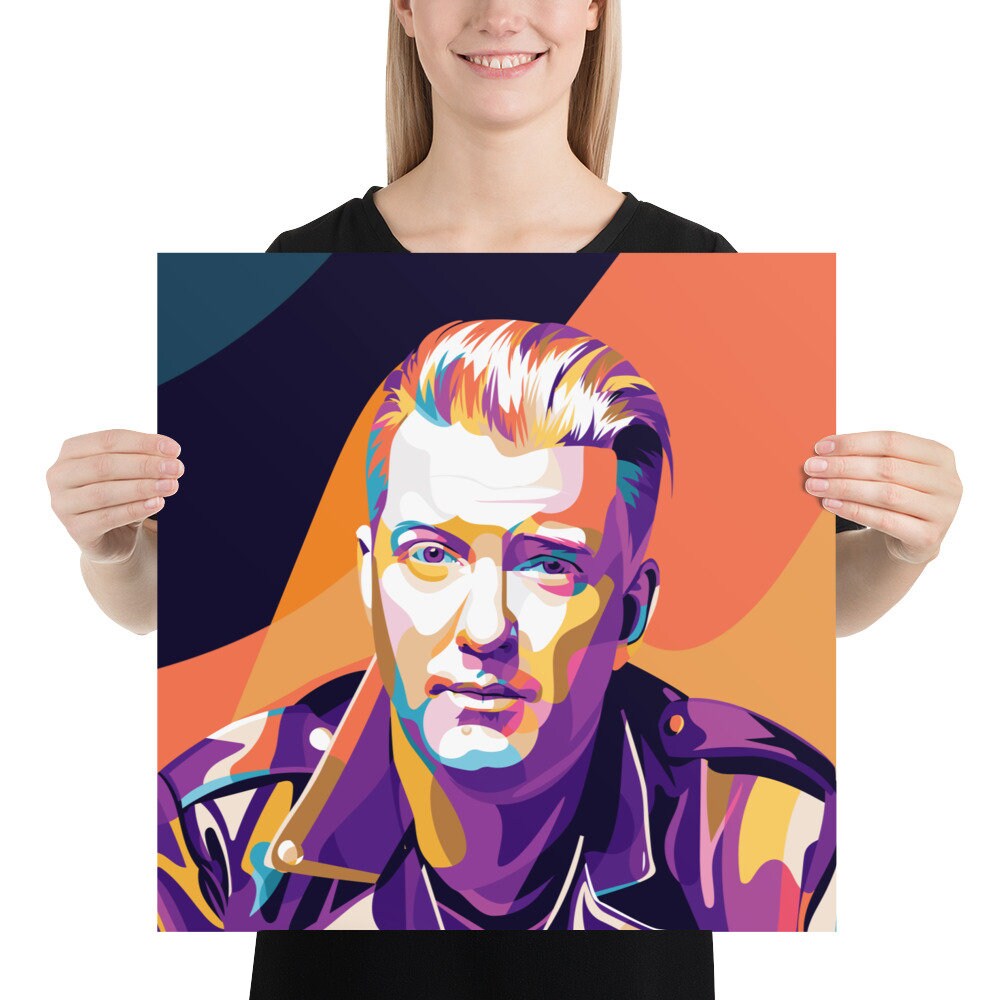 Josh Homme Poster | QOTSA Poster | WPAP | Wall Art | Minimalist Print ...