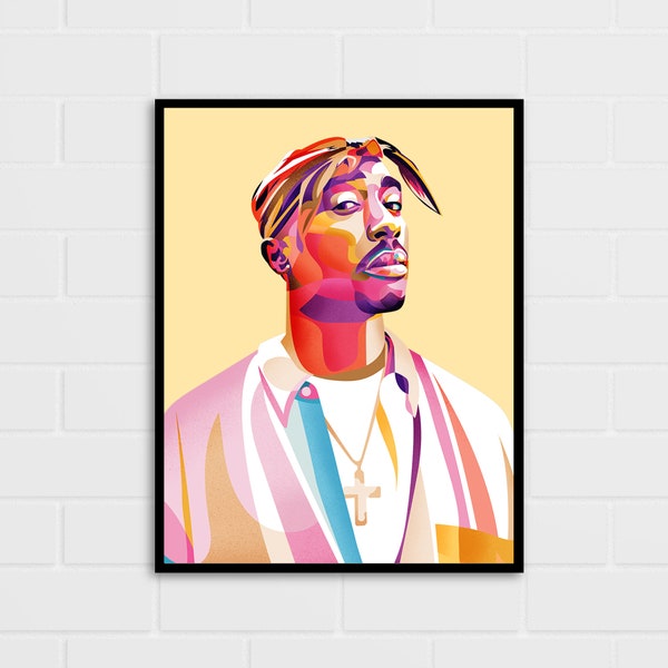 Tupac Art - Etsy