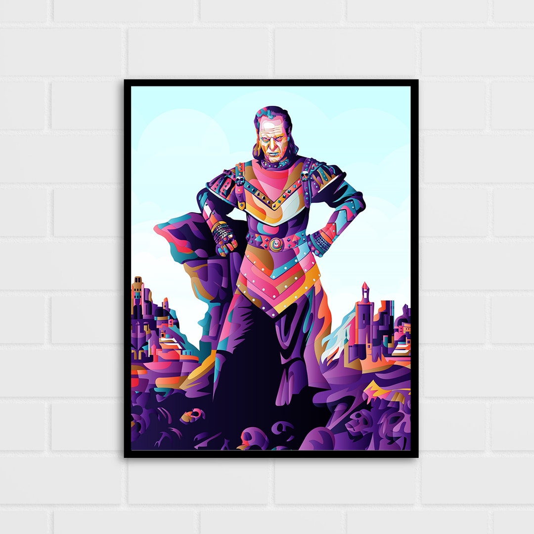 Vigo the Carpathian Art Print Ghostbusters Poster Portrait - Etsy