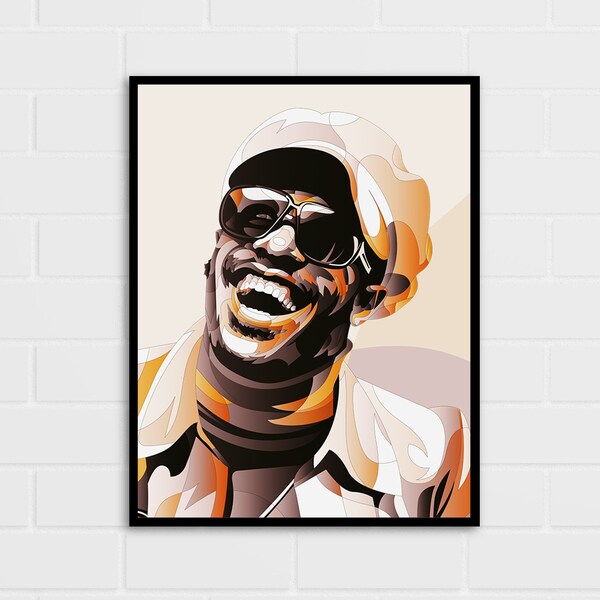 Stevie Wonder Art - Etsy