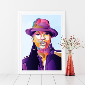 Missy Elliott Poster Wall Art Portrait Print Multiple - Etsy
