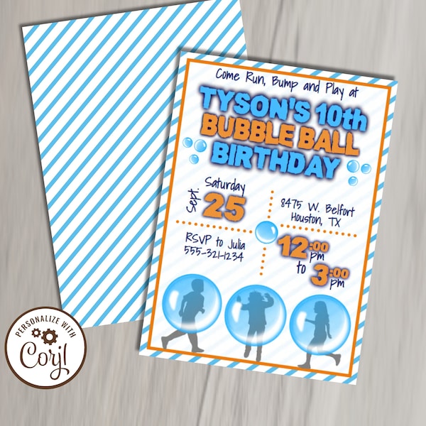 Soccer Ball Invite - Etsy