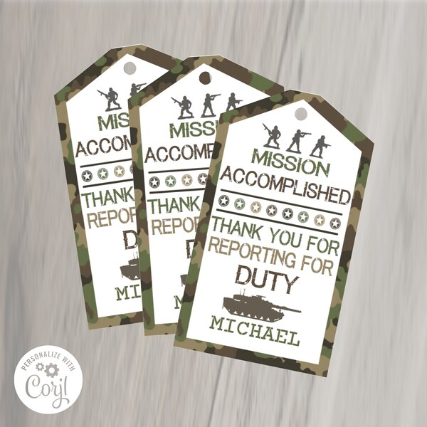 Goodie Bag Tags - Etsy