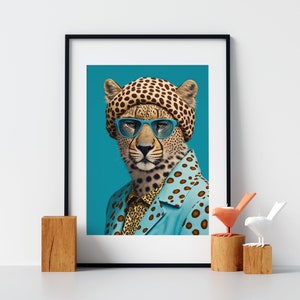 Cheetah Print | Cheetah Portrait Wall Art | Multiple Sizes - Etsy